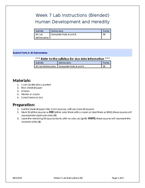 Anatomy And Physology 4 Lab Assignement Week 7 Lab Instructions