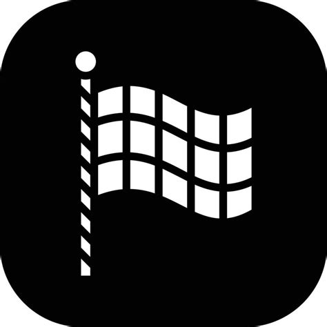 Checkered Flags Vector Icon 37359016 Vector Art At Vecteezy
