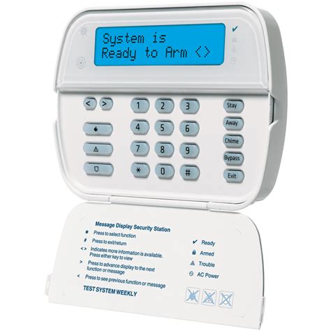 Honeywell 5828 Wireless Fixed English Alarm Keypad Security Hong Kong