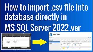 Import Csv File In Sql Server Import Csv File Into Sql Server Using Sql