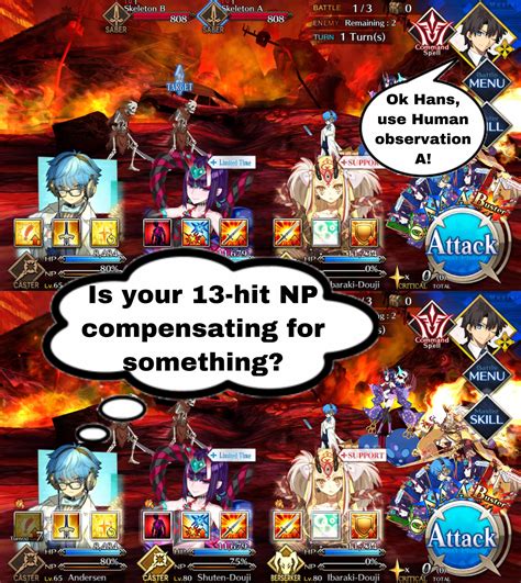 Hans Observing Every Servant In Fgo Day 49 Shuten Douji Caster R Grandorder