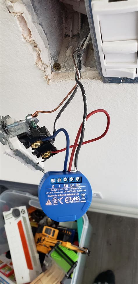 Shelly 1 Wiring Help R Smarthome
