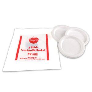 Weck Glasdeckel Und Frischhaltedeckel