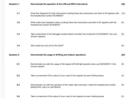 Solved Question 1 Demonstrate The Operation Of The Ldr And