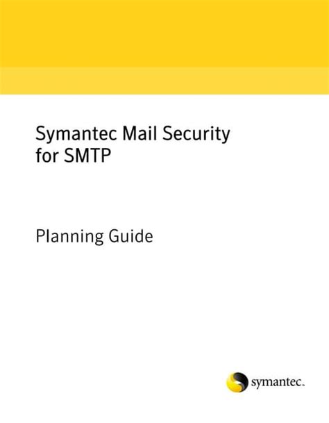 Sms Smtp Planning Guide Pdf