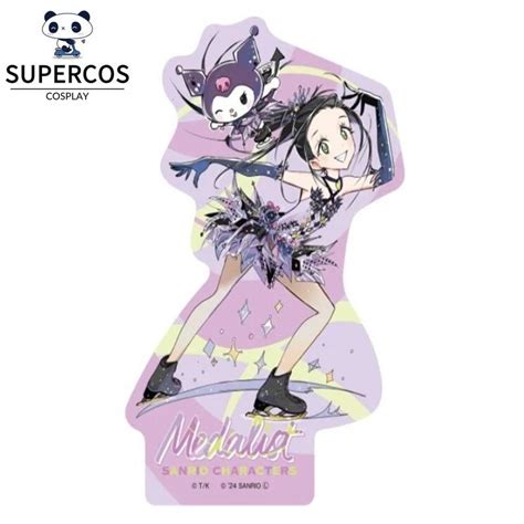 Anime Medalist Sanrio Acrylic Stand Inori Kamisaki Hikaru Jun Rioh Tuskasa Standee Table Decor