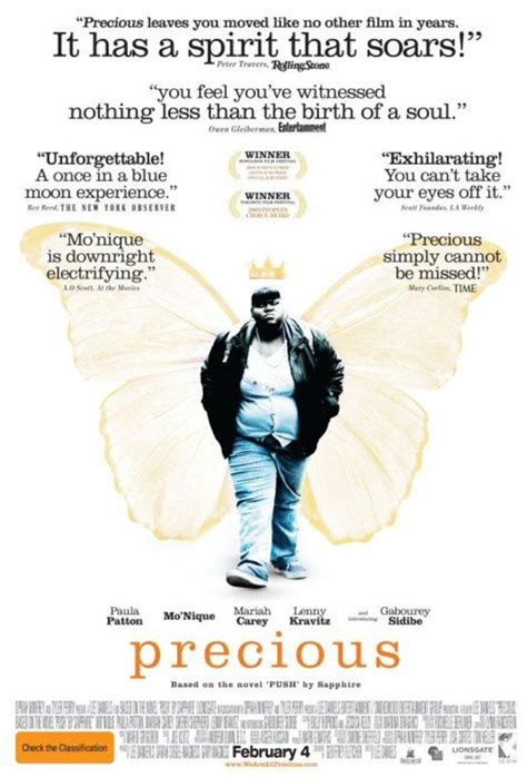 Eclectic Celluloid Reviews Precious Based On The Novel Push By