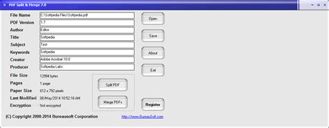 pdf split and merge download softpedia