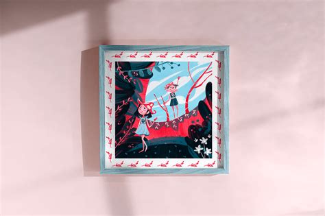 Flory And Floppy Illustration Book Cover Behance