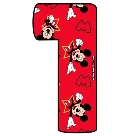 Mickey Mouse Number 1