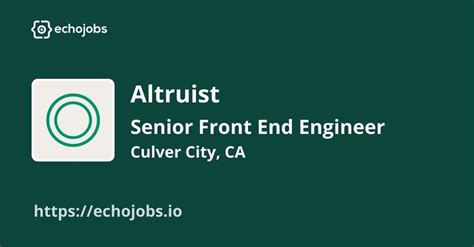 Hiring Senior Front End Engineer Retool Usd 136k 170k Culver City