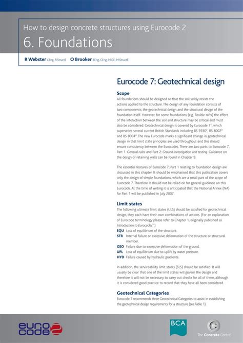 How To Design Concrete Structures Using Eurocode 2 Pdf Web Development Internet