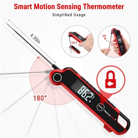 Thermopro Tp620 Instant Read Meat Thermometer With Thermocouple Sensor Ambidext Ebay