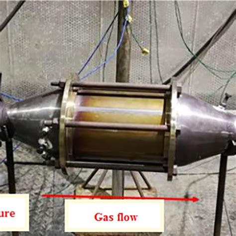The Simulated Exhaust Gas Experiments Bench Download Scientific Diagram