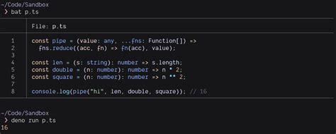 Implementing The Pipe Operator In Typescript
