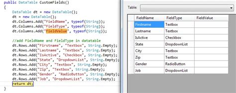how to create dynamic form in asp and retrieve input values techaid24