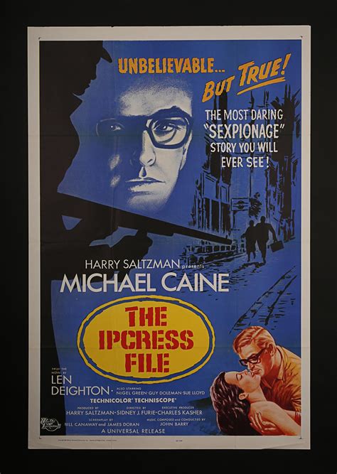 The Ipcress File 1965 Us One Sheet International Poster Current
