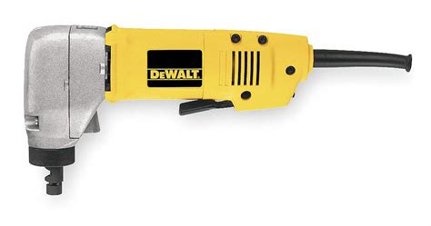 Dewalt 1 In Min Cutting Radius 16 Ga Capacity Steel Nibbler 4lf22 Dw896 Grainger