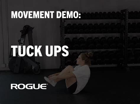 Movement Demo Tuck Ups Rogue Fitness Australia