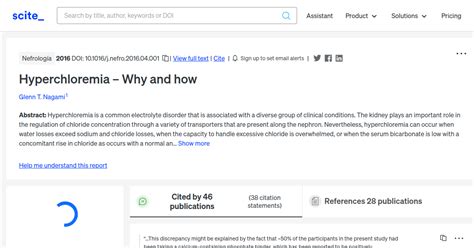 Hyperchloremia Why And How