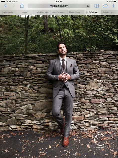 Paul Rudd In The New C Magazine This Suit Is Sick Paul Rudd Rudd