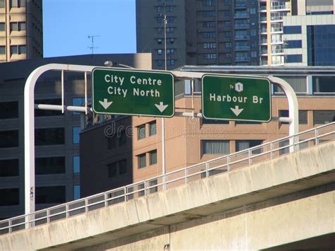 Exit Sign Sydney Australia Stock Image Image Of Exit South