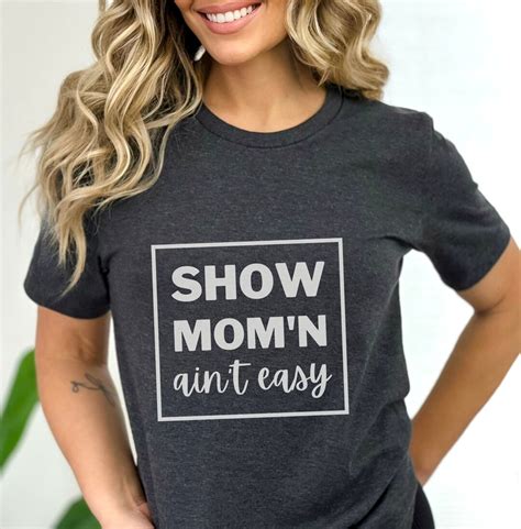 Show Mom Shirt Cattle Show Mom Stock Show Mom Heifer Show Mom Horse