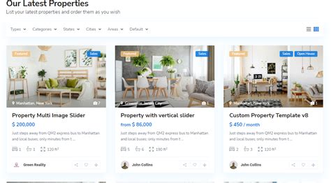 How To Manage The Wp Residence Properties List With Filters Widget For Elementor Wp Residence Help