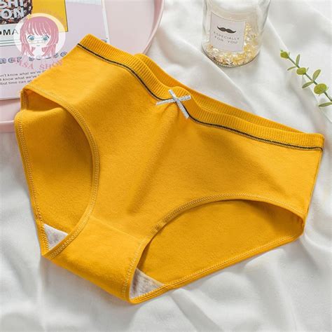 เข้าใหม่ กางเกงในผ้านุ่ม แต่งโบว์สีพื้นพลาสเทล เรียบๆแต่น่ารัก มี 7 สี พร้อมส่ง Cs016 Sasa