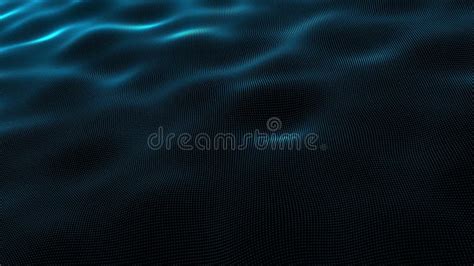 Digital Dynamic Particle Wave Data Stream Abstract Cyber Technology