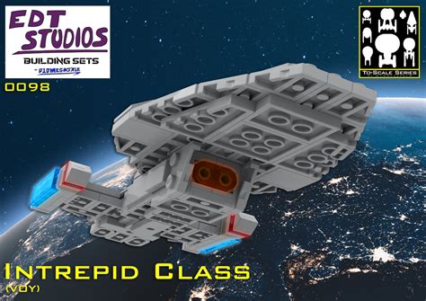 Lego Moc Intrepid Class By D10megasxlr Rebrickable Build With Lego