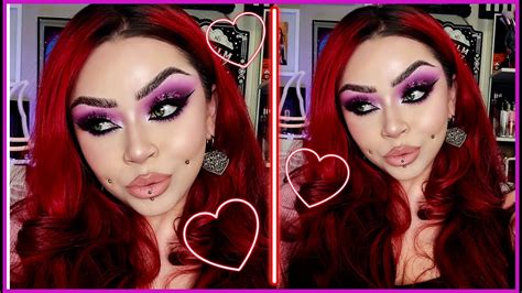 Makeup For Purple Hair
