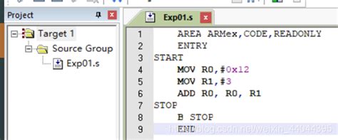 【arm嵌入式】实验报告一 熟悉realview Mdk集成开发环境的使用【实验目的】 1 熟悉 Realview Mdk 工具软件的使用