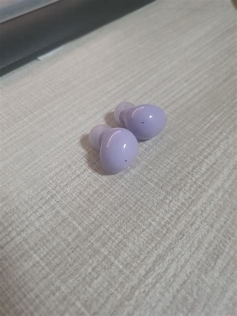 Samsung Galaxy Buds Lavender Earbuds Only Audio Earphones On Carousell