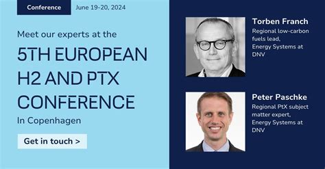 Dnv Energy Systems On Linkedin Dnv Joins The 5th European Hydrogen And Power To X Conference