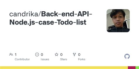 Github Candrikaback End Api Nodejs Case Todo List