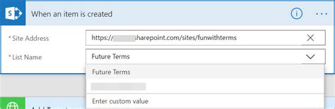 Using Dynamic Values In Microsoft Flow