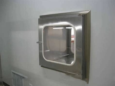 Clean Room Dynamic Pass Box Stainless Steel Interlock