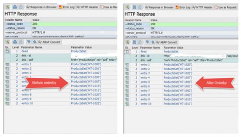 Orderby Query Option In SAP OData Service