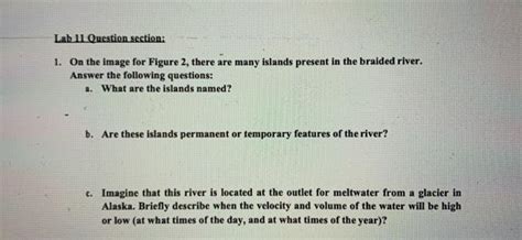 Solved Fluvial River Landforms There Are Two Styles Of Chegg Com