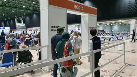 Pusat Pemberian Vaksin Ppv Mega Di Pusat Konvensyen Dan Pameran