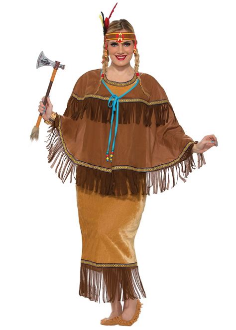 Native American Women Plus Size Costume Indian Costumes