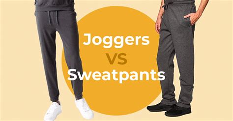 4 MAIN DIFFERENCE BETWEEN JOGGERS AND SWEATPANTS Vogue Chronicles