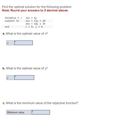 Solved Find The Optimal Solution For The Following Problem Chegg
