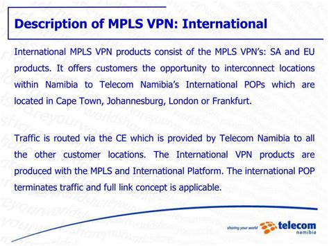 PPT INTERNATIONAL MPLS VPN CARRIER ETHERNET Products PowerPoint Presentation ID