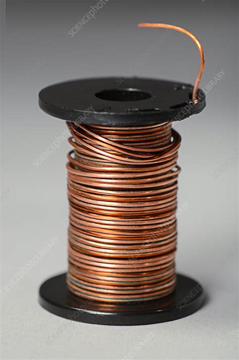 Spool Of Copper Wire Stock Image C0390851 Science Photo Library