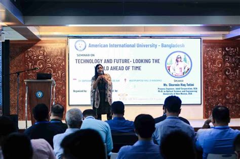 Seminar Titled Technology And Future Looking The World Ahead Of Time