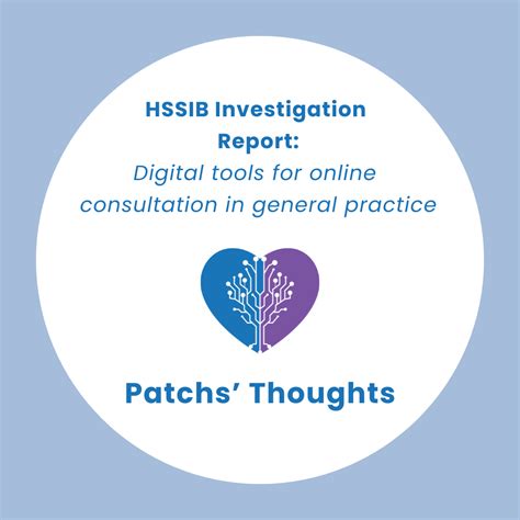 Health Services Safety Investigation Body Report Patchs Thoughts Patchs Health