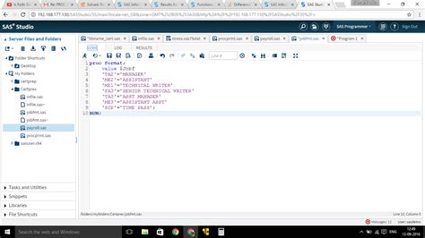 Proc Format Sas Support Communities