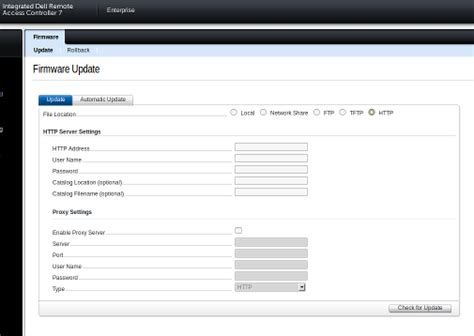 Idrac Server Settings For Automatic Firmware Updates DELL Technologies